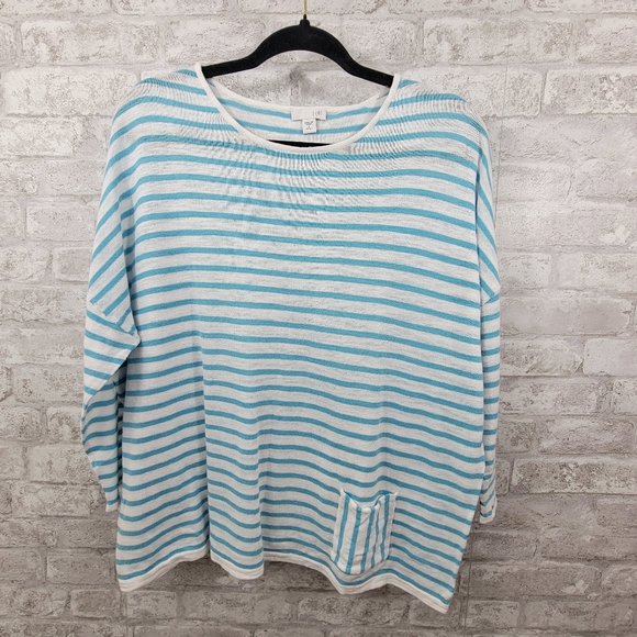 J. Jill | Tops | J Jill Top Womens Petite Large | Poshmark